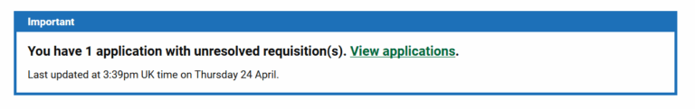 Finding requisitions on the portal has just got easier – HM Land Registry